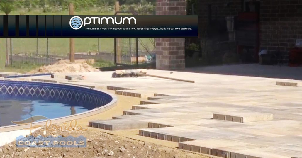 Optimum Pool Deck Pavers Installation